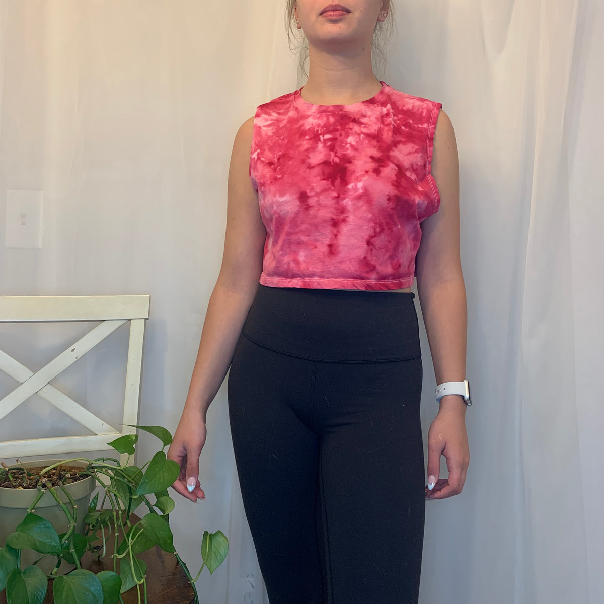 Pink Muscle Tank - Large – Lounge Livin' By Liz